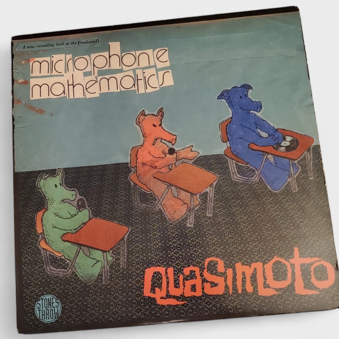Quasimoto 90s Hip Hop Original First Pressing 1999 Rap Mad Lib Vinyl ...