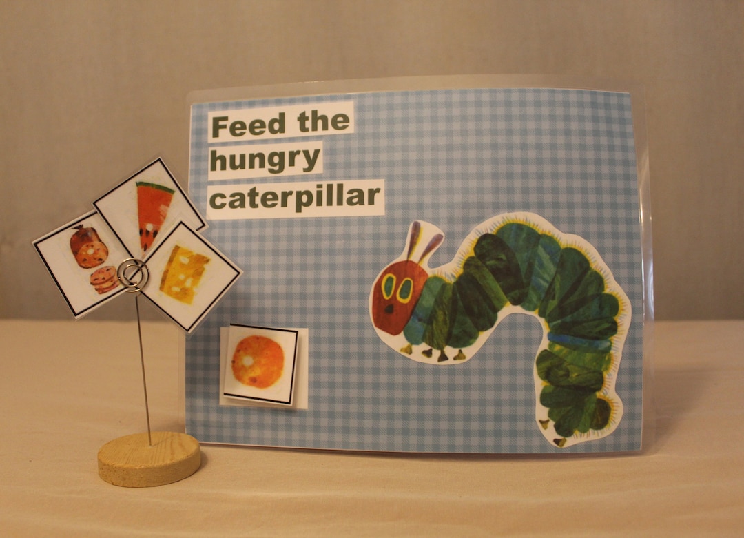 The Hungry Caterpillar Interactive Board - Etsy