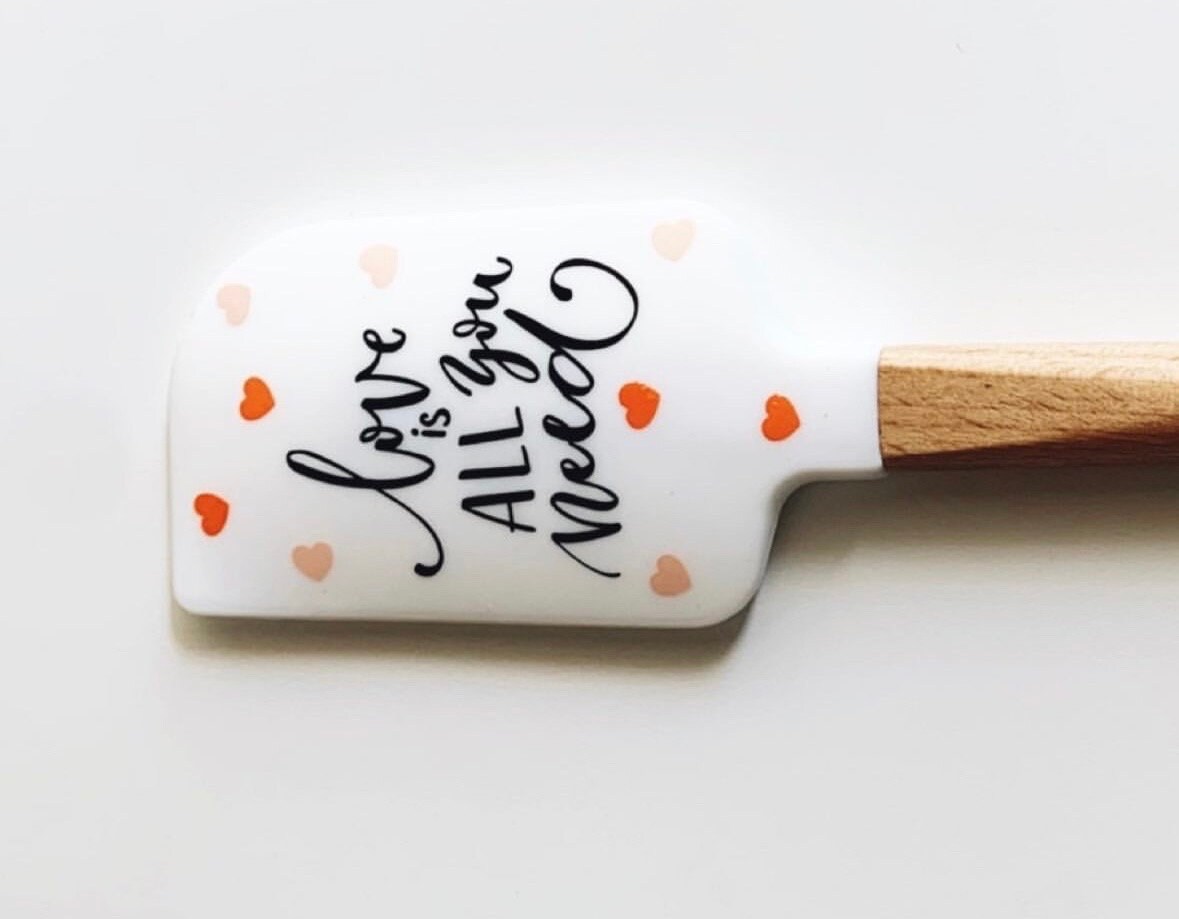 Small Magic Spatula With Wood Handle, Baking Gifts, Cooking Gift ...