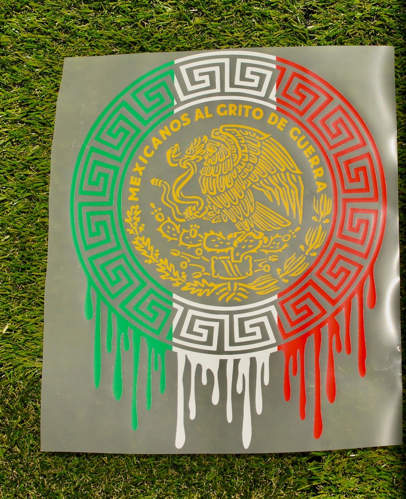 Coat of Arms Mexico DTF Transfer. Mexico Transfer. Mexican Eagle Dtf ...