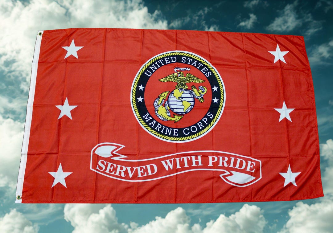 U.S. Marine Corps Flag 3x5. Officially Licensed U.S. Marine Corps Flag ...