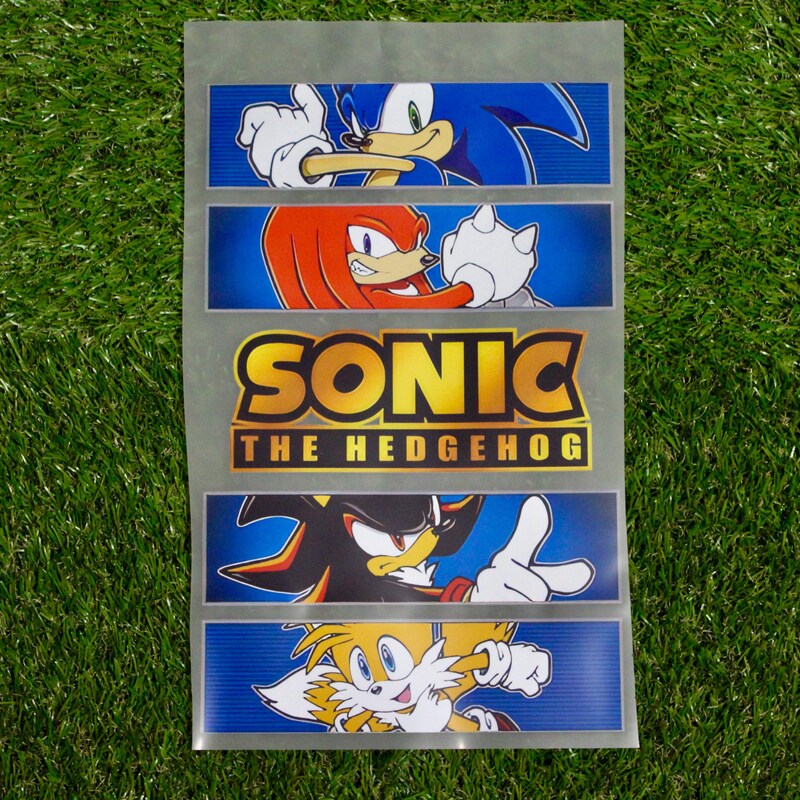 Sonic Wall Decal - Etsy