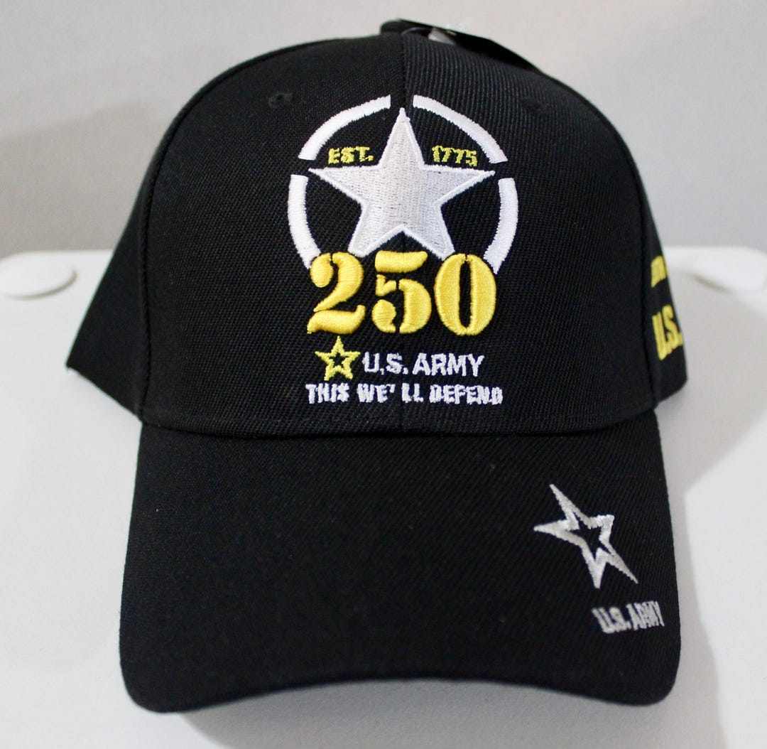 U.S. Army 250th Anniversary Baseball Hat. Officially Licensed U.S. Army ...