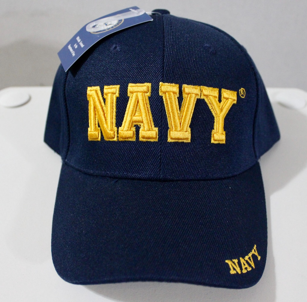 U.S. Navy Baseball Hat. Officially Licensed U.S. Navy Cap. Adjustable U ...