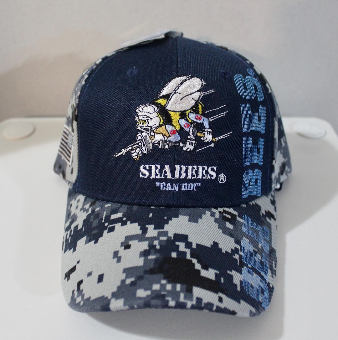 U.S. Navy Seabees Baseball Hat. Officially Licensed U.S. Navy Seabees ...
