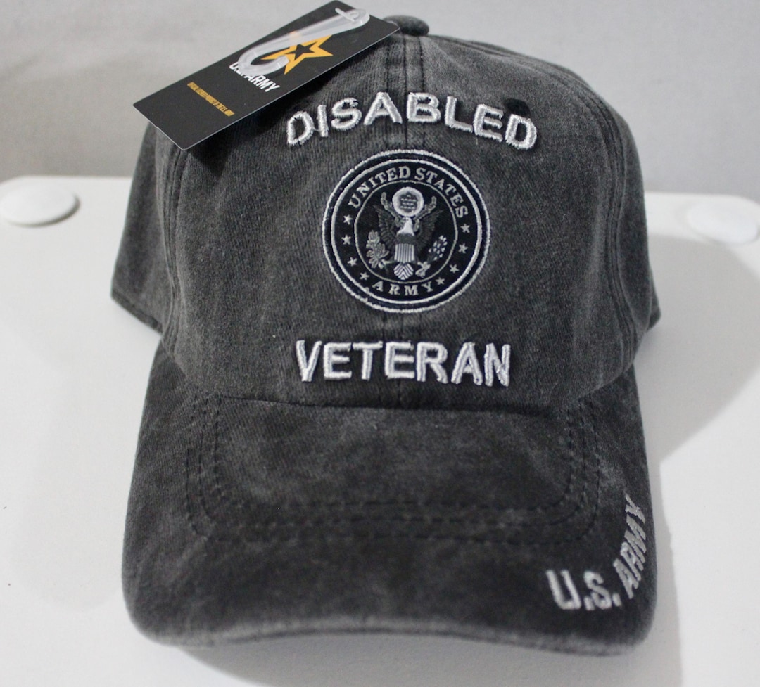 U.S. Army Disabled Veteran Baseball Hat. Officially Licensed U.S. Army ...