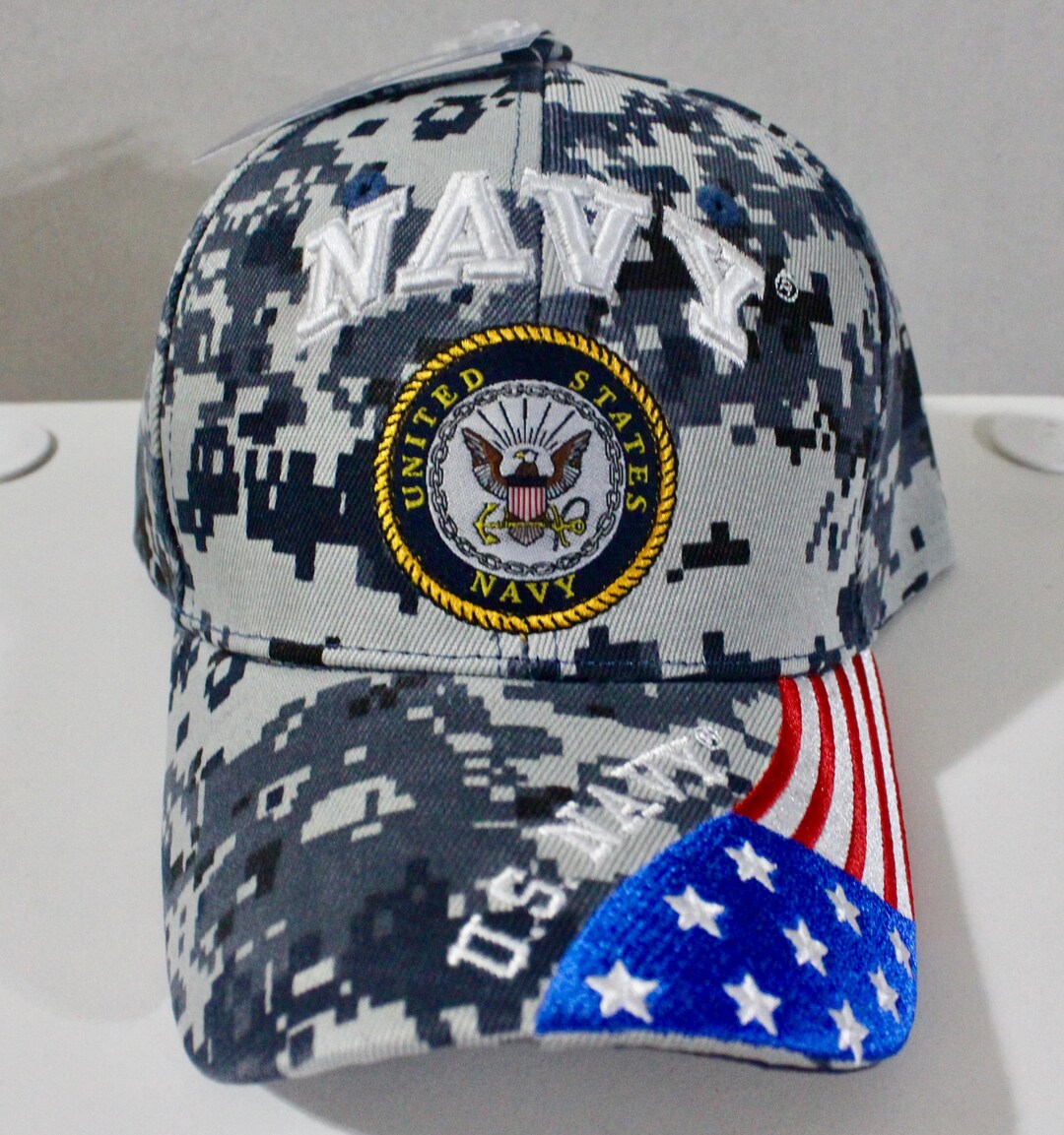 U.S. Navy Baseball Hat. Officially Licensed U.S. Navy Cap. Adjustable ...