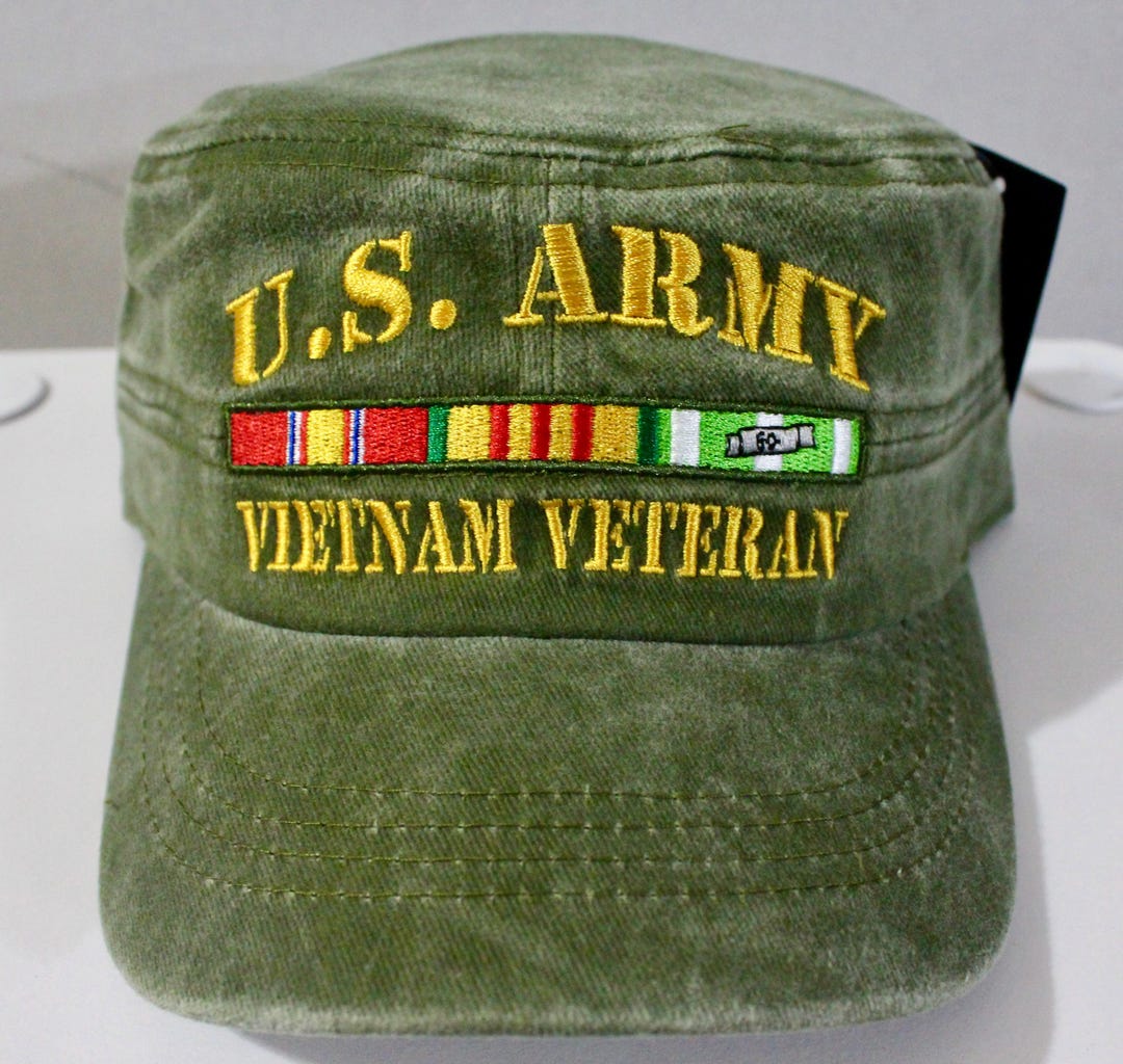 U.S. Army Vietnam Veteran Hat. Officially Licensed U.S. Army Vietnam ...