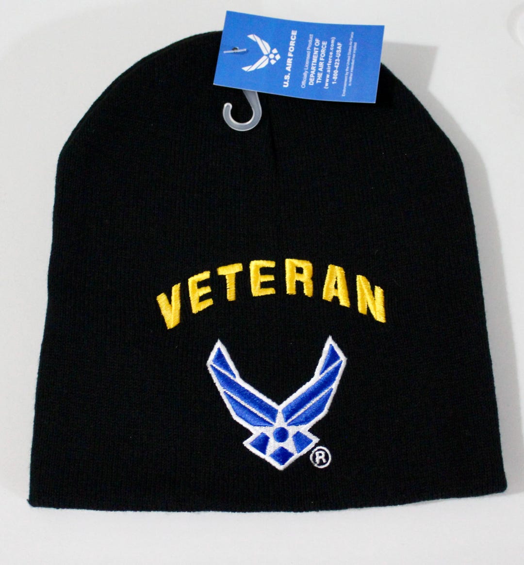 U.S. Air Force Veteran Beanie. Officially Licensed U.S. Air Force ...