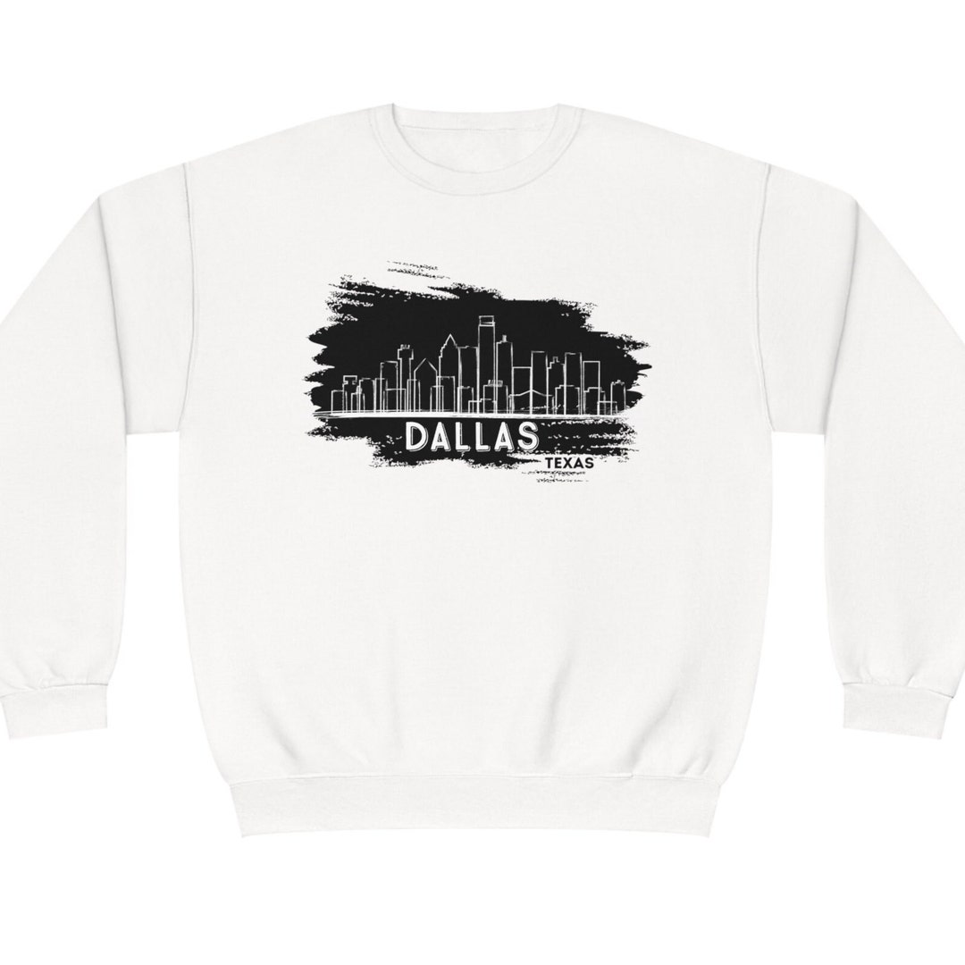 Dallas Texas Unisex Sweatshirt, Dallas Souvenir, Texas Tourist Sweater ...