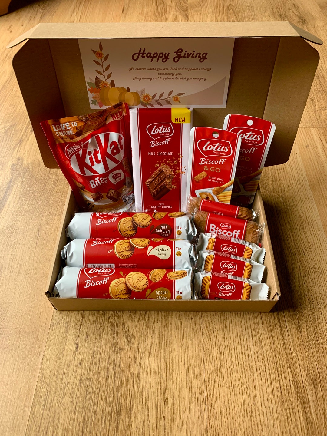 Lotus Biscoff Gift Box - Etsy