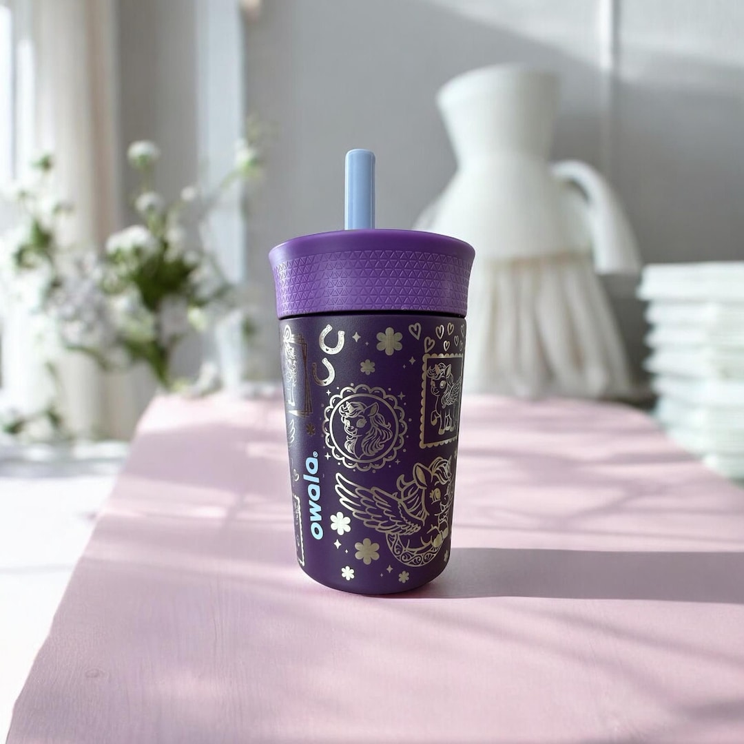 Unicorn Owala Kid Tumbler - Etsy