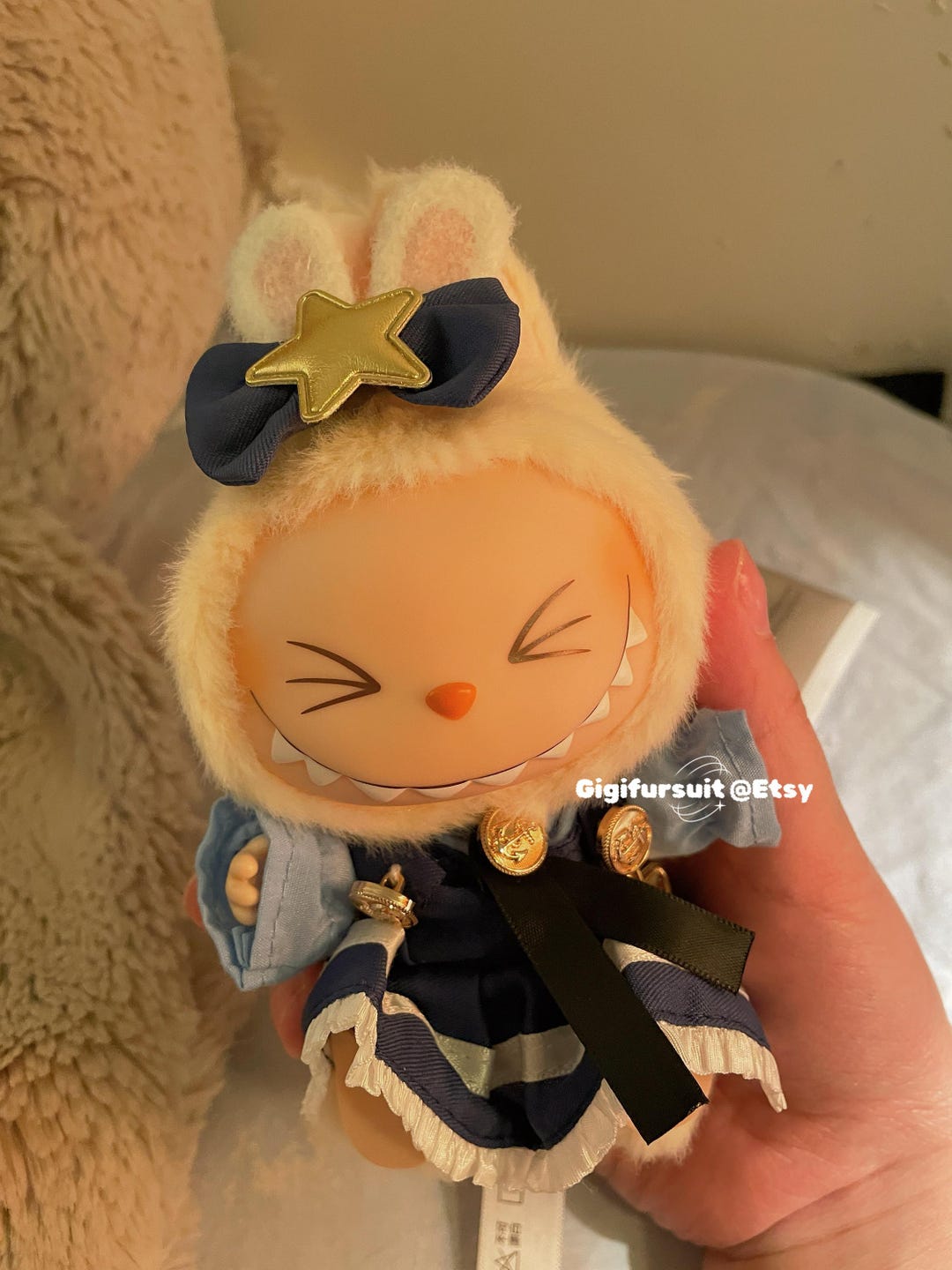 Labubu Clothes Dress & Tie the Doll is Not Included - Etsy