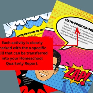 Comic Book and Graphic Novel Curriculum, Homeschool Unit Bundle, Middle ...