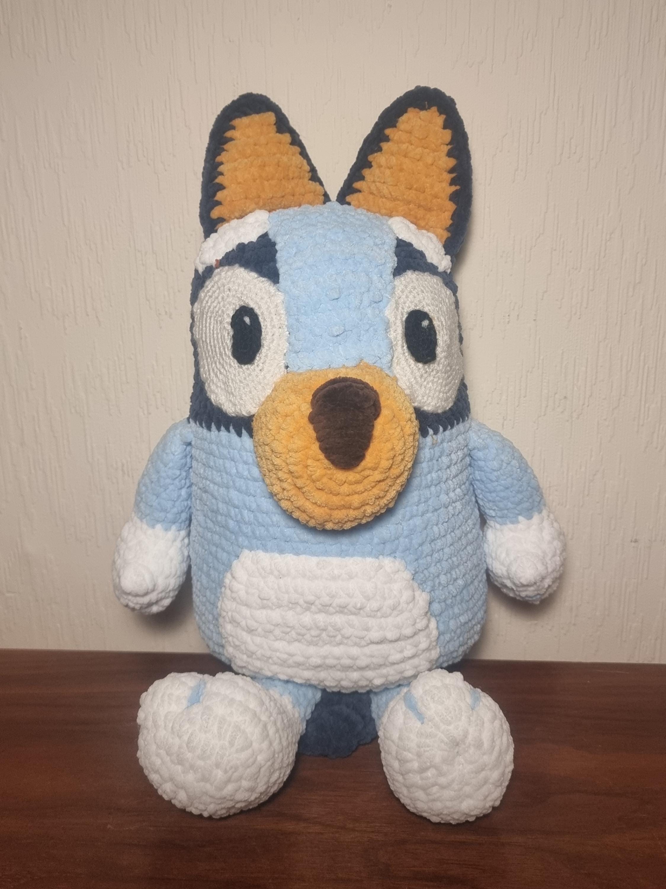 Crochet Bluey and Bingo Heeler Plush - Etsy