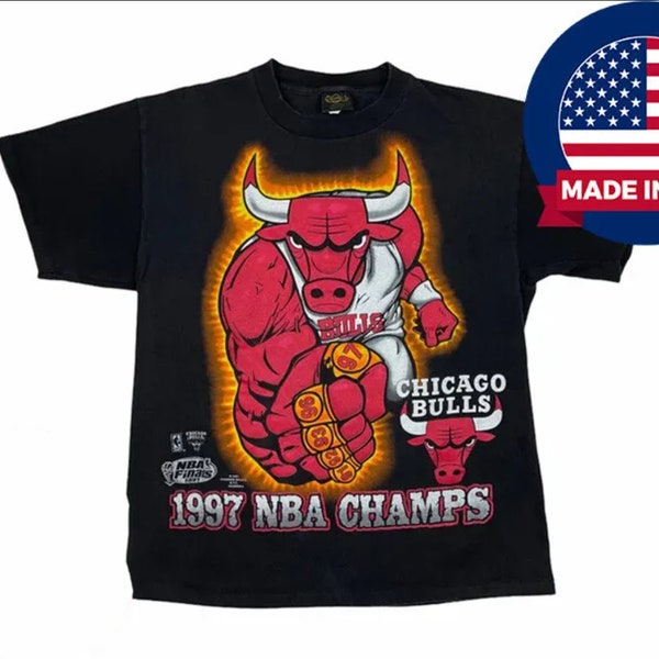 Vintage Chicago Bulls Shirt - Etsy