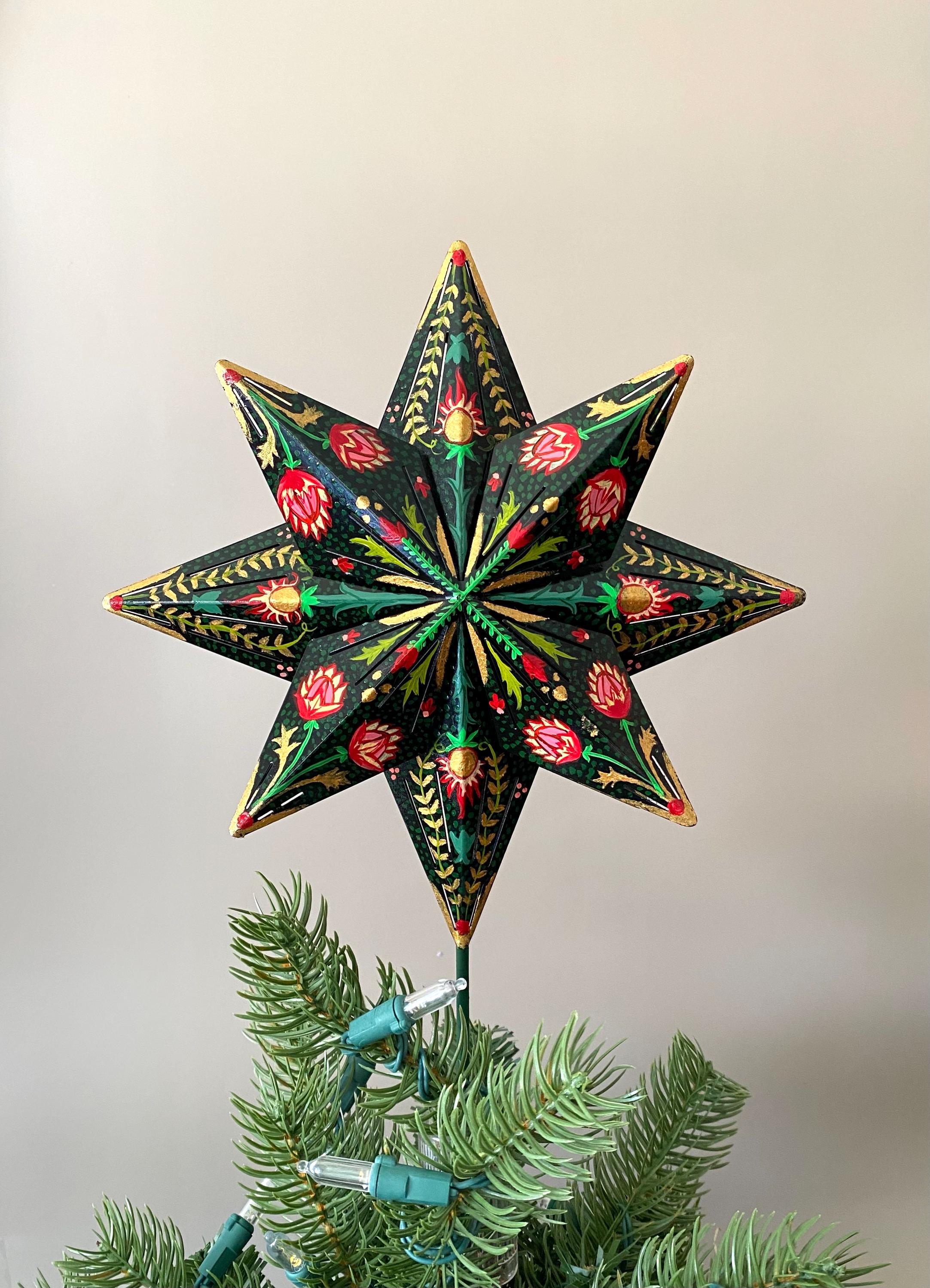 Christmas Laurel Tree Topper - Etsy