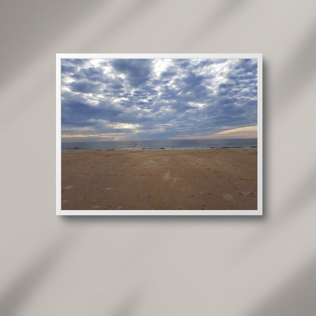 Sea Beach Photography, Seashore Photography Digital Print, Beach Wall ...