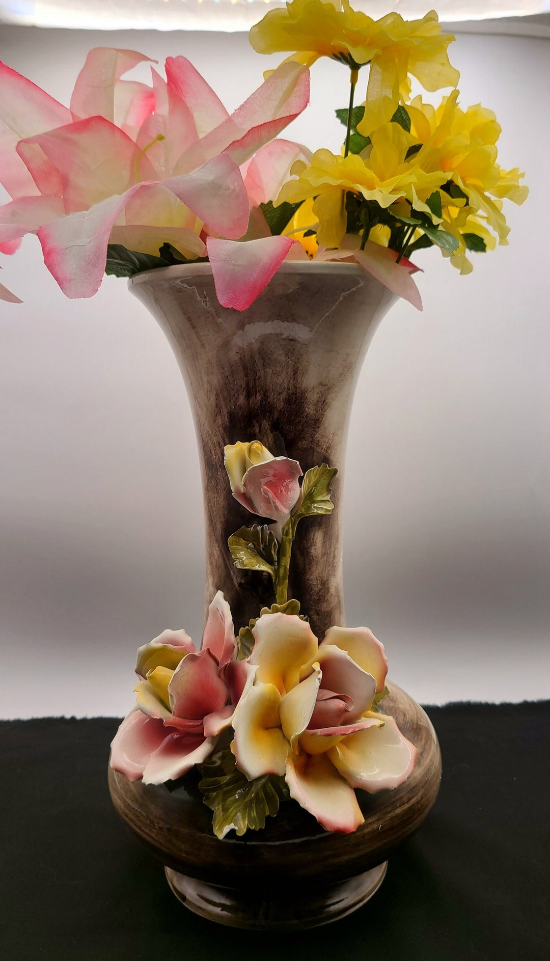 Vintage, Bassano Signed Vase, Italy, Porcelain - Etsy