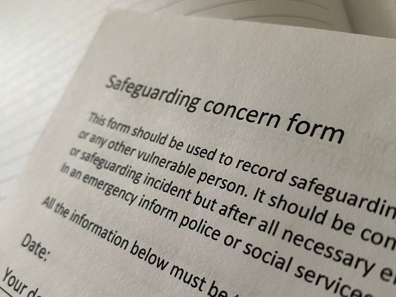 Safeguarding - Templates Pack for Nursery/childminder - Etsy