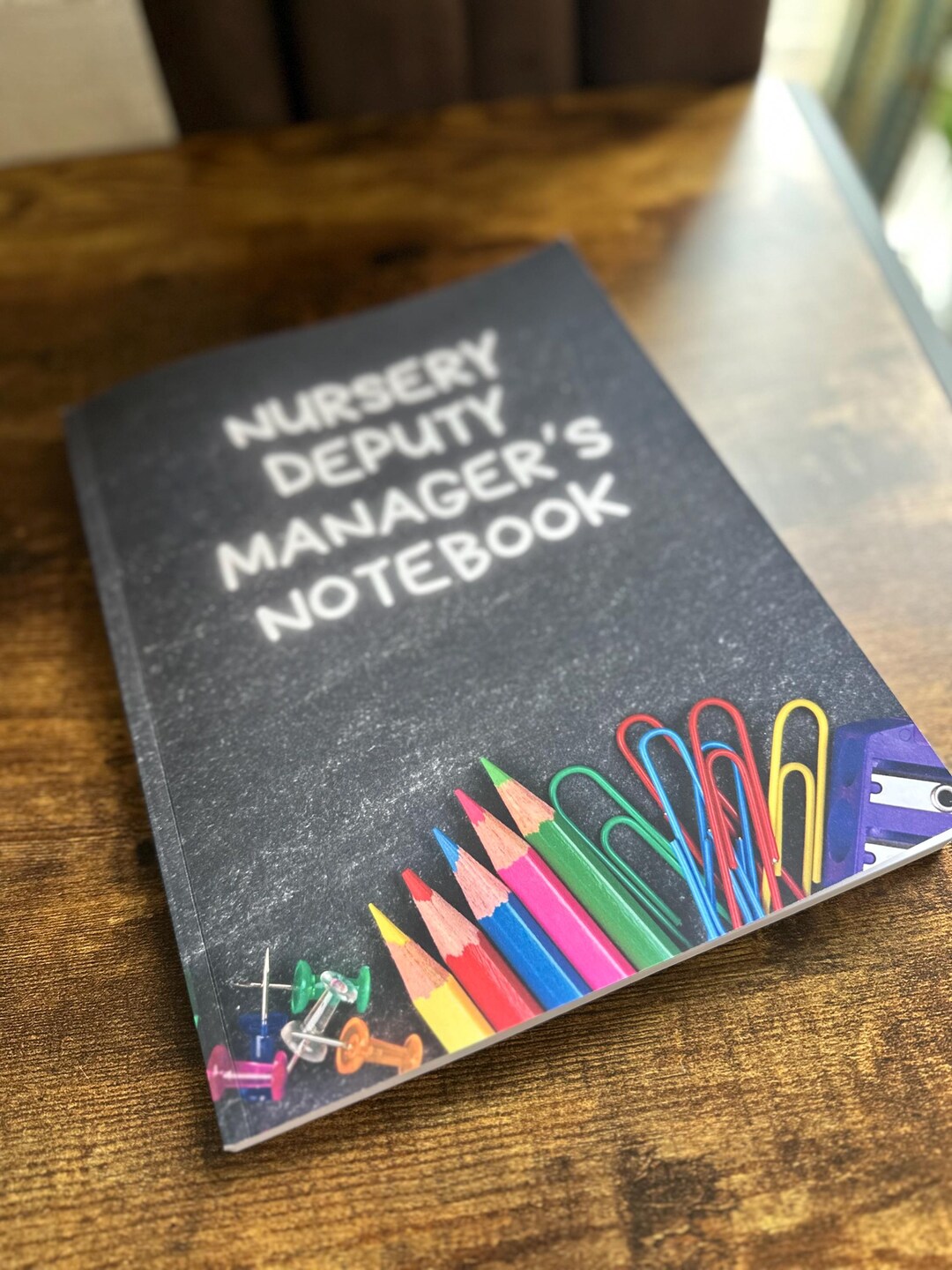 Nursery Deputy Managers Notebook - Black: Daily Planner for 26 Weeks ...
