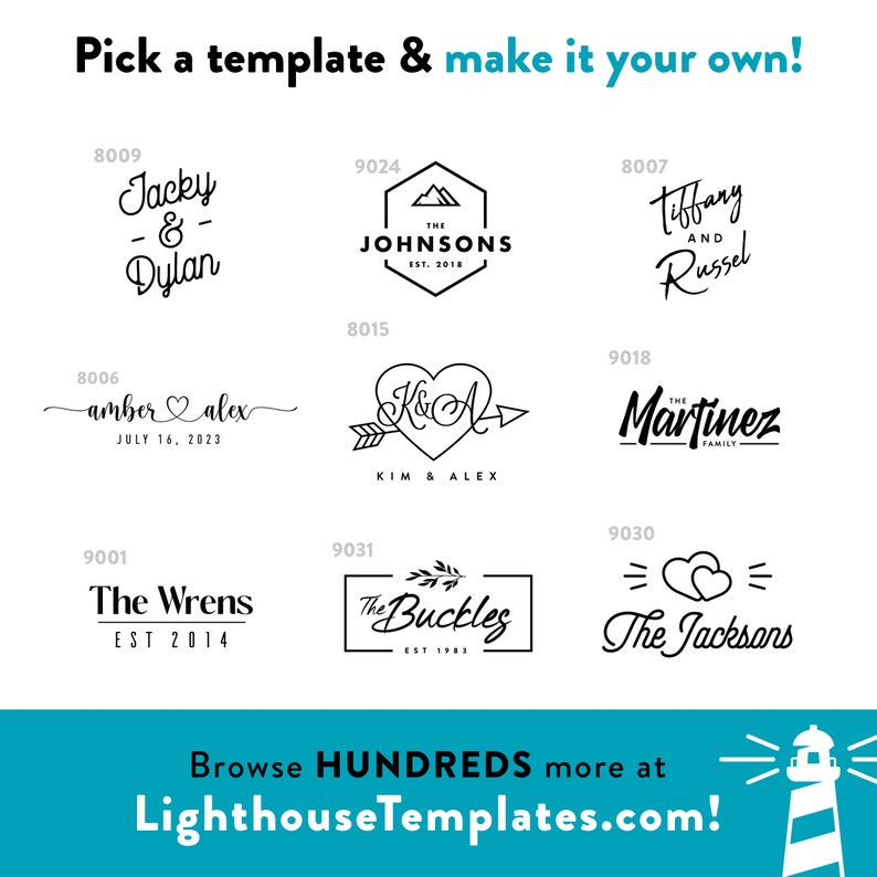 Unique Modern Rectangle Wall Clock With Custom Engraving, Personalized ...