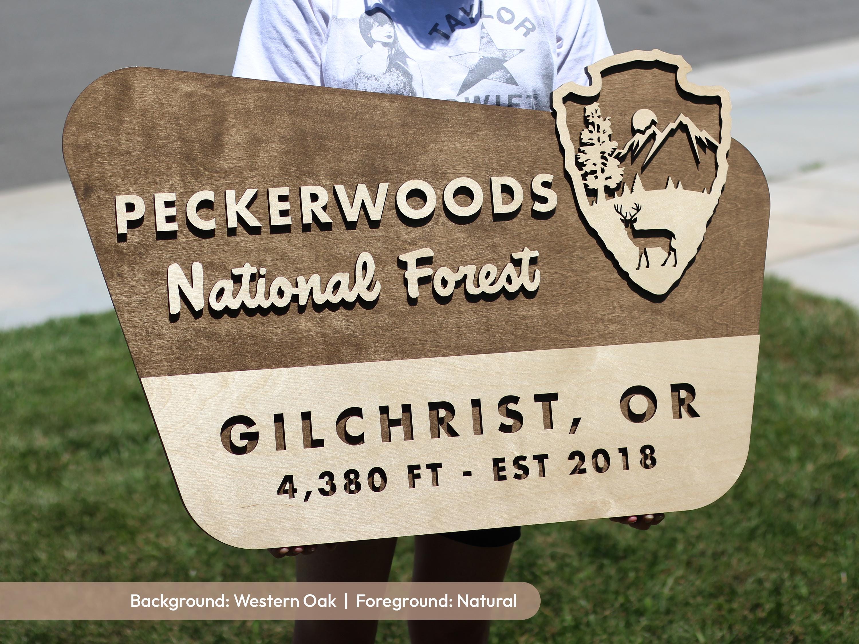 Custom National Forest Sign - Etsy