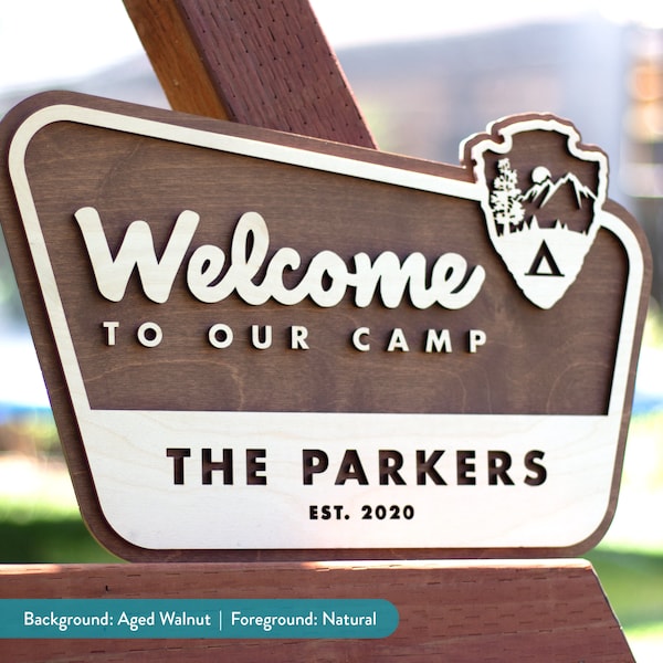 Custom Name National Park Sign - Etsy