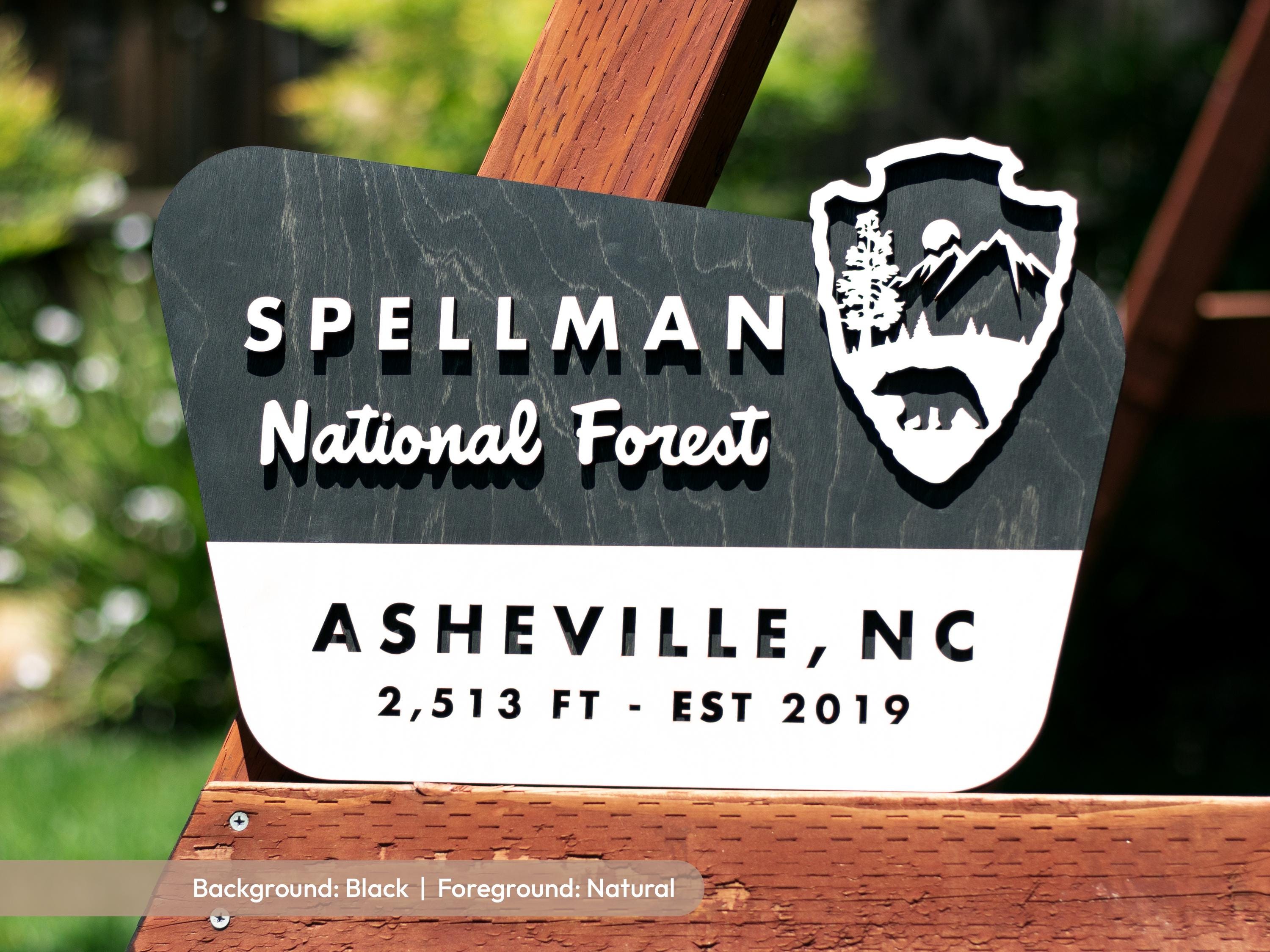 Custom National Forest Sign - Etsy