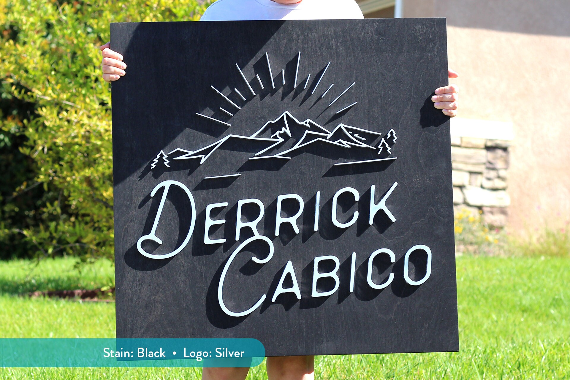 Custom Logo Wood Business Sign - Etsy