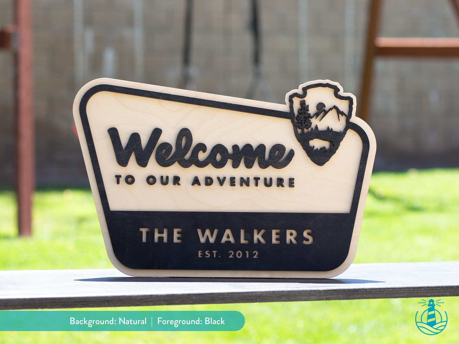 Custom National Park Service Sign Family Name National Forest - Etsy