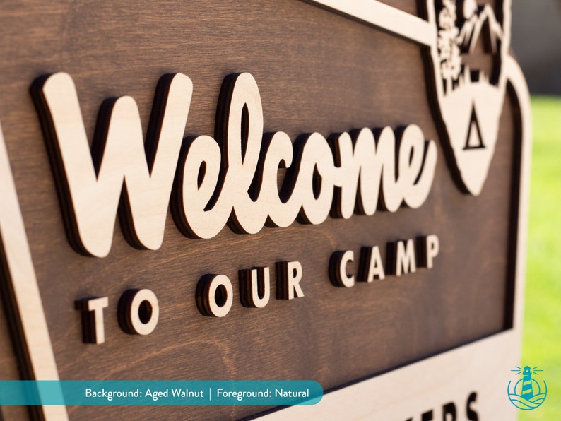 Custom National Park Service Sign Family Name National Forest - Etsy