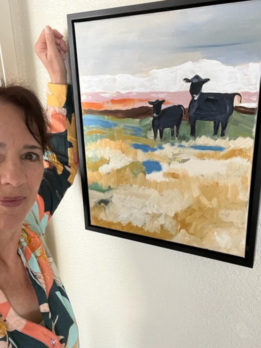 Cow Theme Room Decor Cows Wall Art for Ranch Home and Living Farmhouse ...