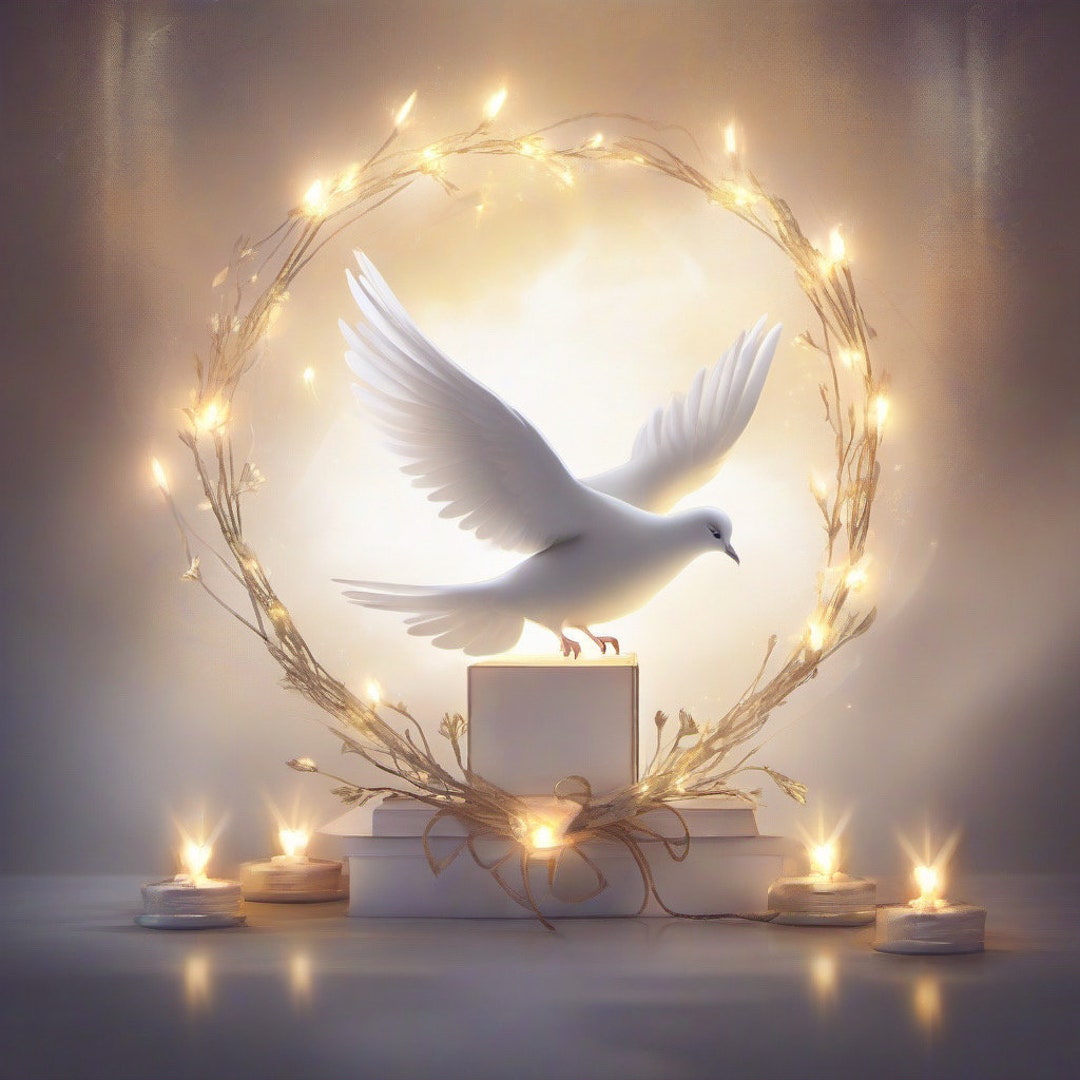 Greeting Card / Greeting Card Dove / Dove - Etsy