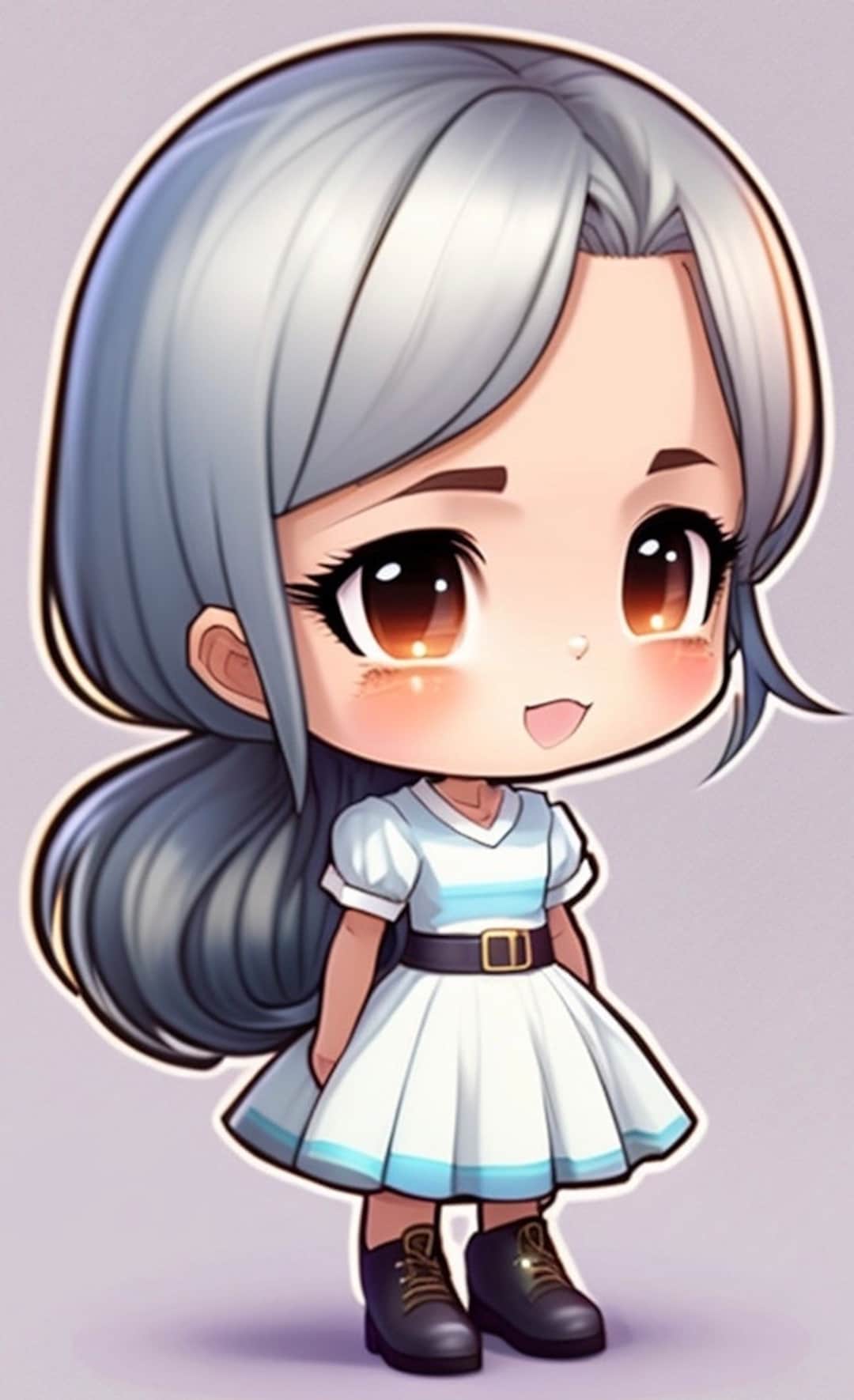 Cute Kawaii - Anime Stickers - Manga Stickers - Gift for Anime Fans ...