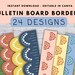 Classroom Bulletin Board Borders, Printable Classroom Decor Elementary ...