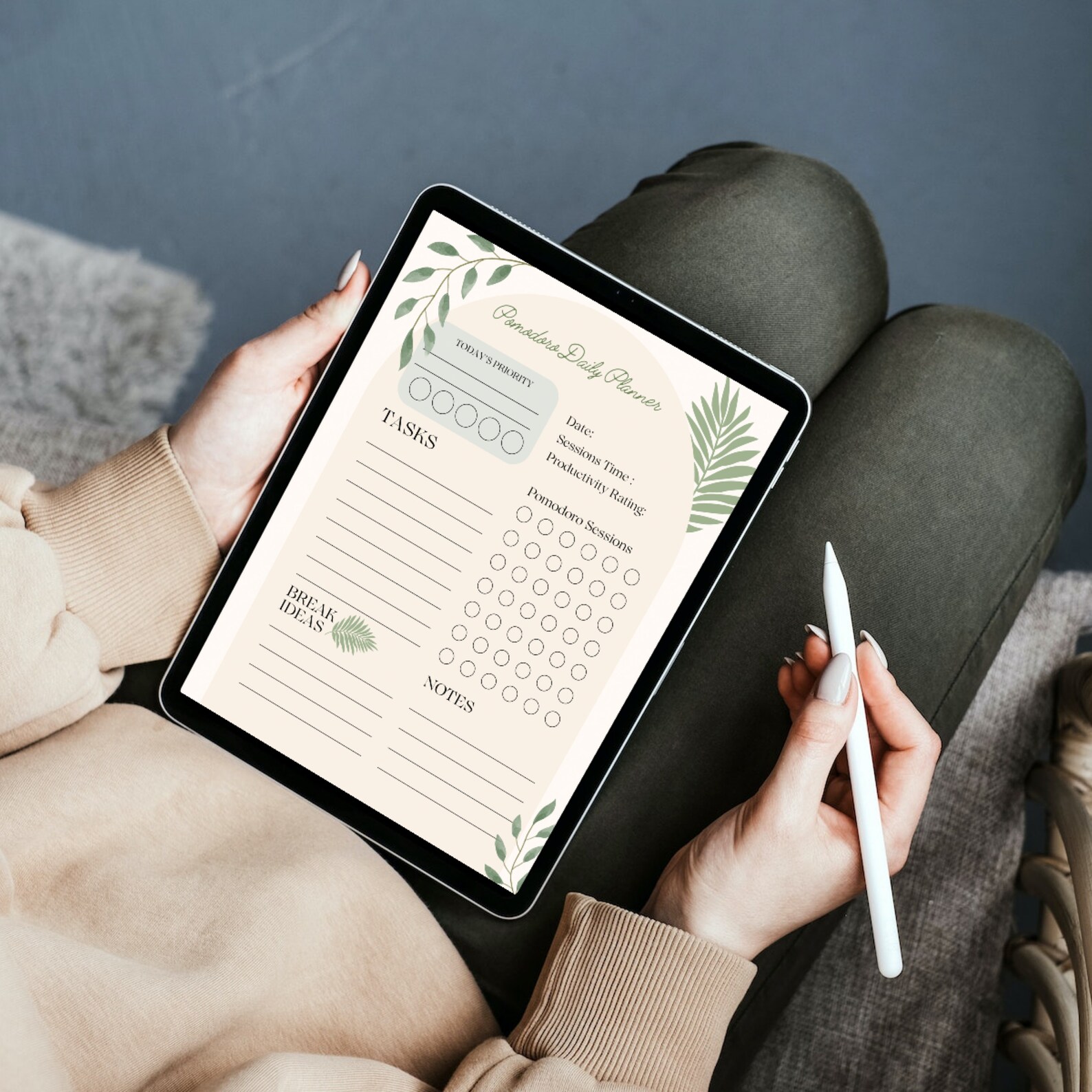 Pomodoro Printable Planner, Pomodoro Tracker, Student Planner 2024 ...