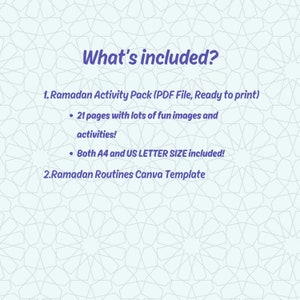 Ramadan Activity Book, Kids Islamic Learning, Eid Activity Sheets ...