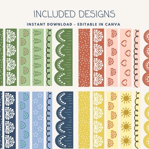 Classroom Bulletin Board Borders, Printable Classroom Decor Elementary ...