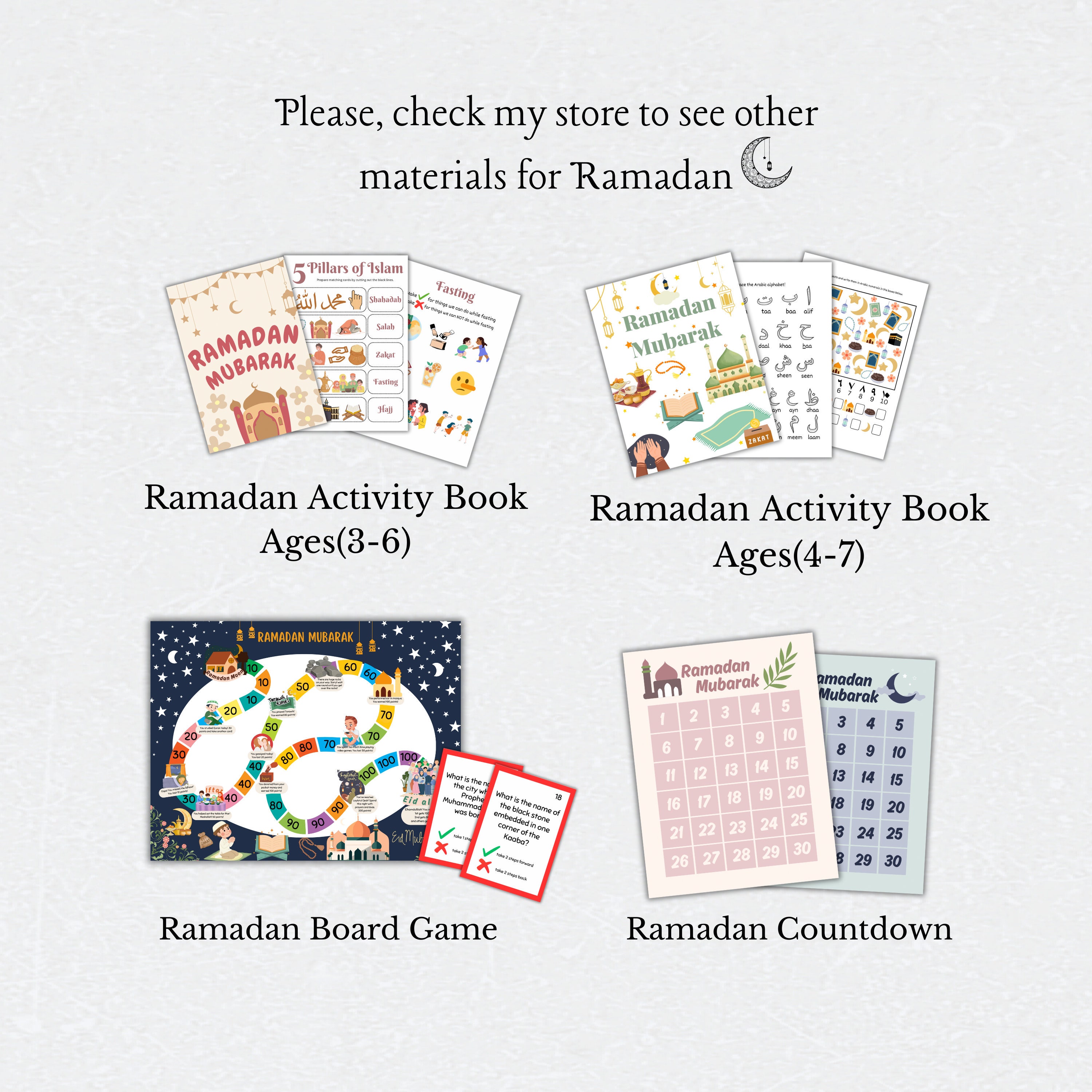 Ramadan Routines, Planner for Kids, PDF, Ramadan Journal, Salah Tracker ...