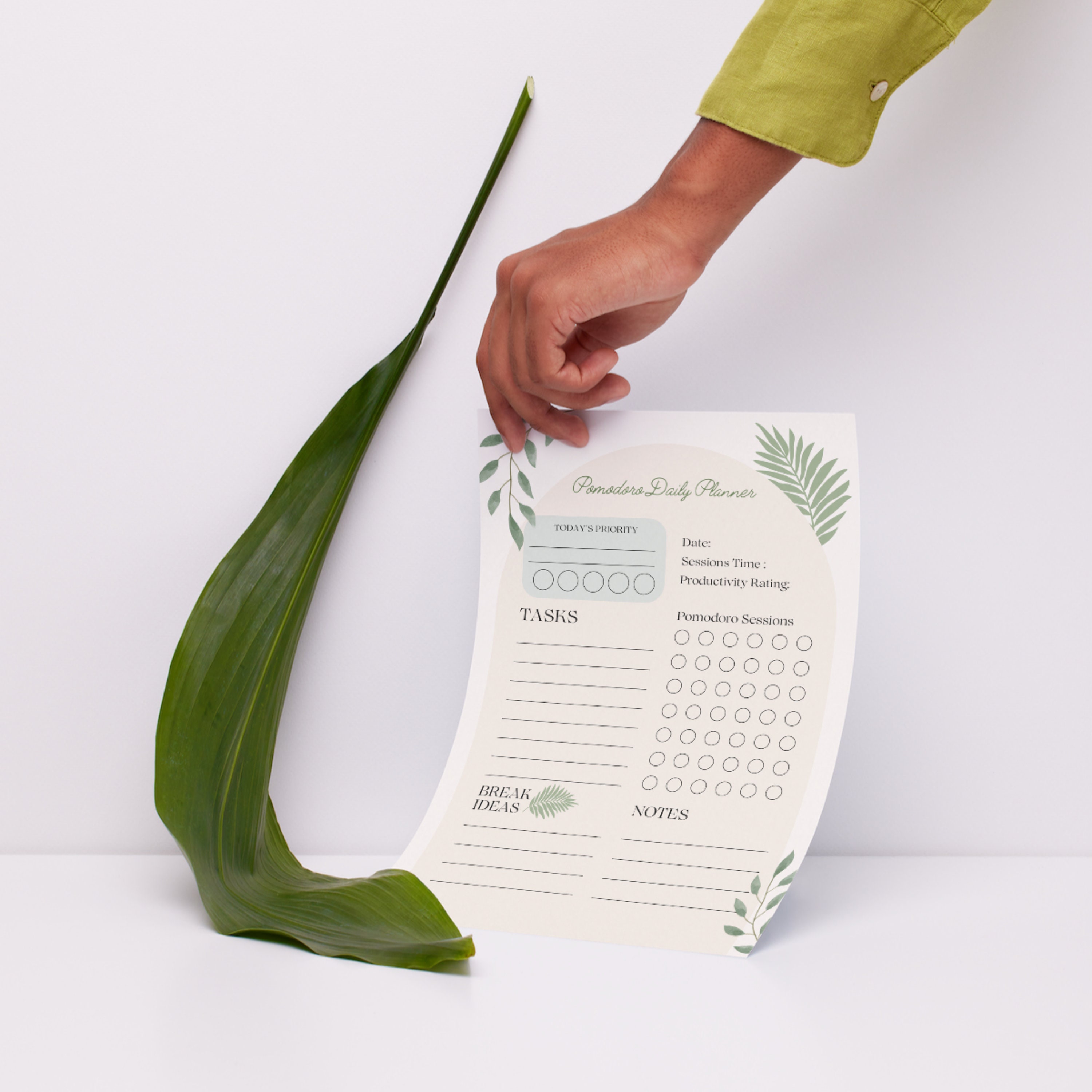 Pomodoro Printable Planner, Pomodoro Tracker, Student Planner 2024 ...