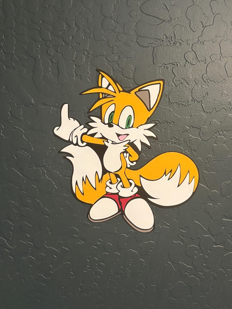 Two Tails Cutout - Etsy