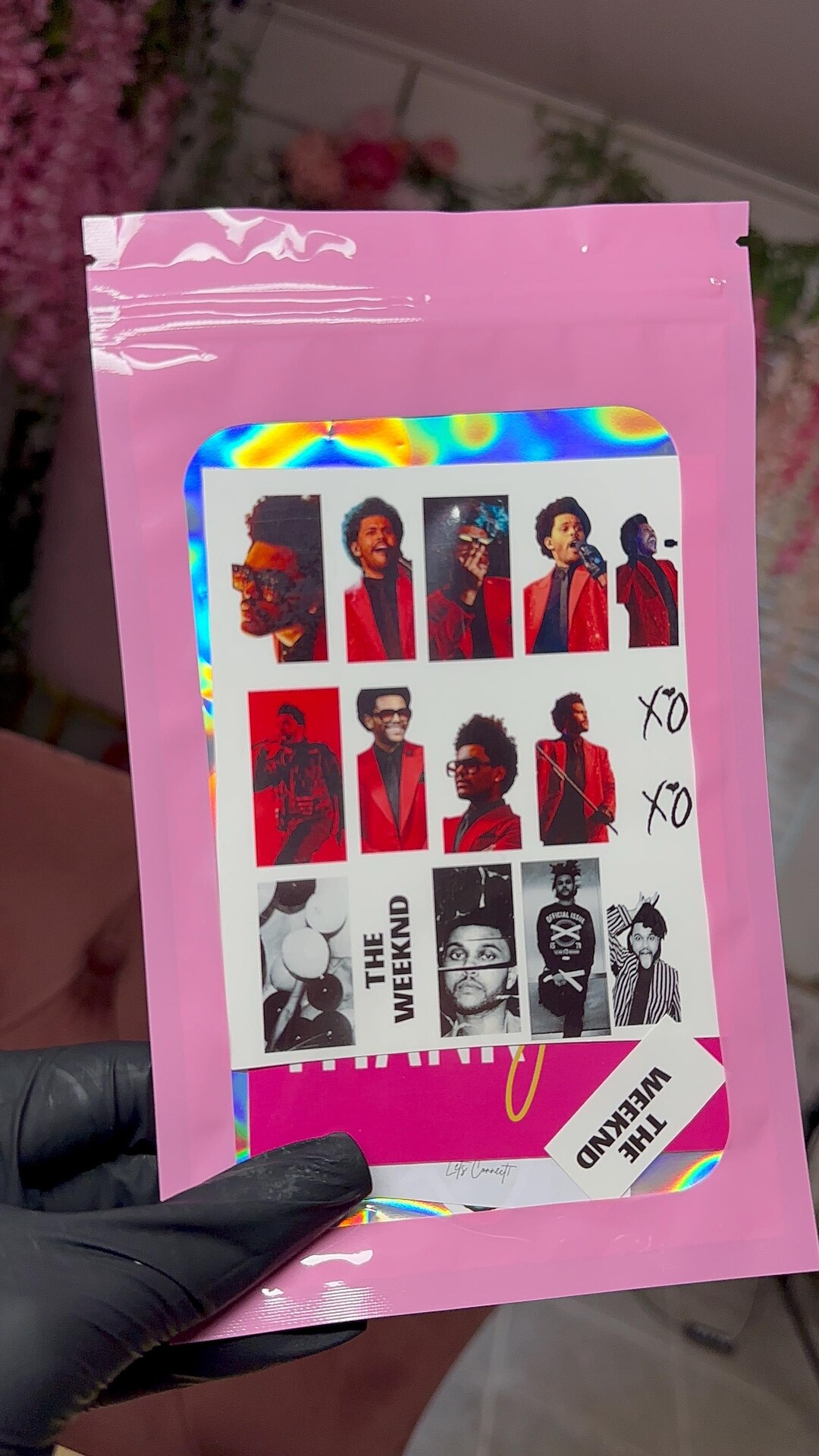 The Weeknd Inspired Water-slide Nail Decals: Press Ons and Acrylic ...