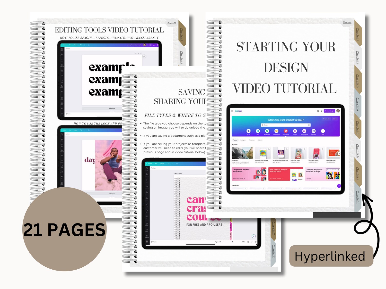 Canva Crash Course for Beginners, Editable Canva Guide , Instant ...