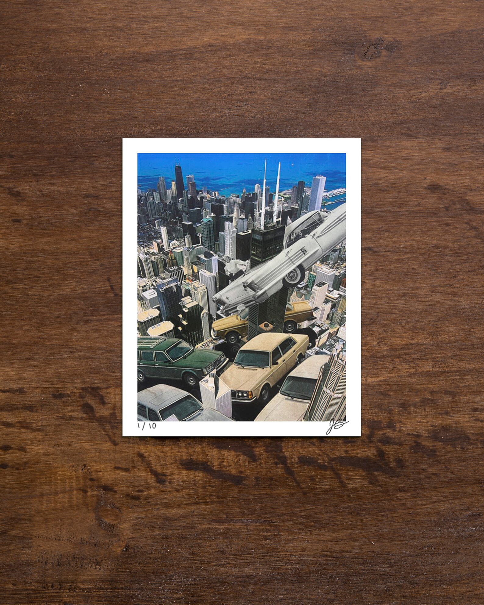 The Future of Transportation - Surrealist Collage - Print - Etsy