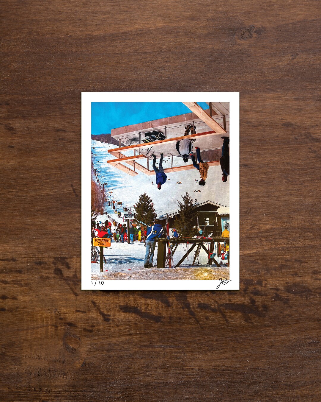Outdoor Rec - Surrealist Collage - Print - Etsy