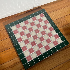 Tile Chess Set - Etsy