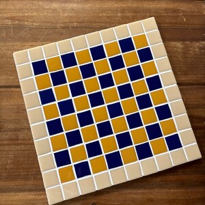 Tile Chess Set - Etsy