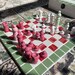 Tile Chess Set - Etsy