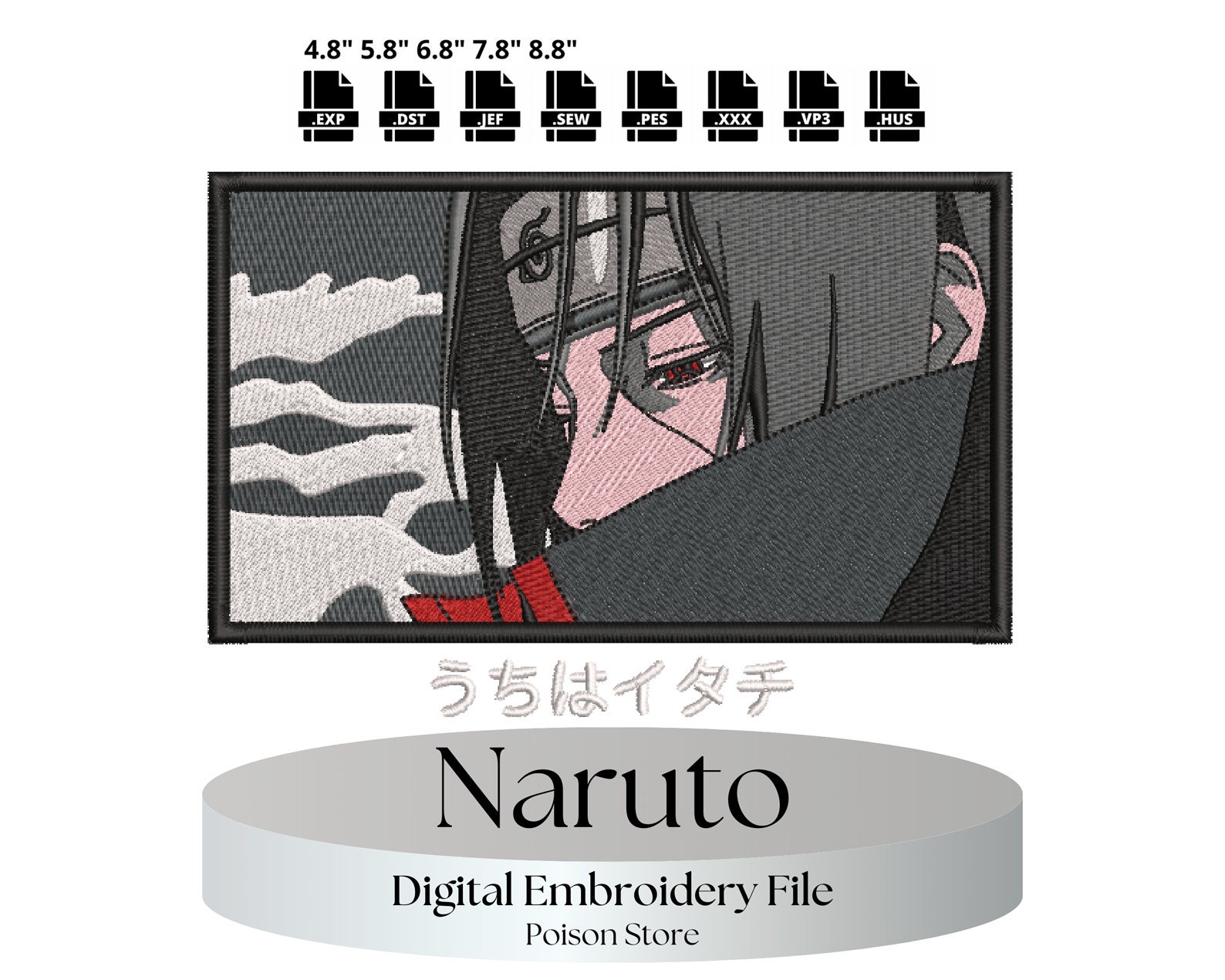 Anime Embroidery Designs Anime Inspired Embroidery Designs - Etsy